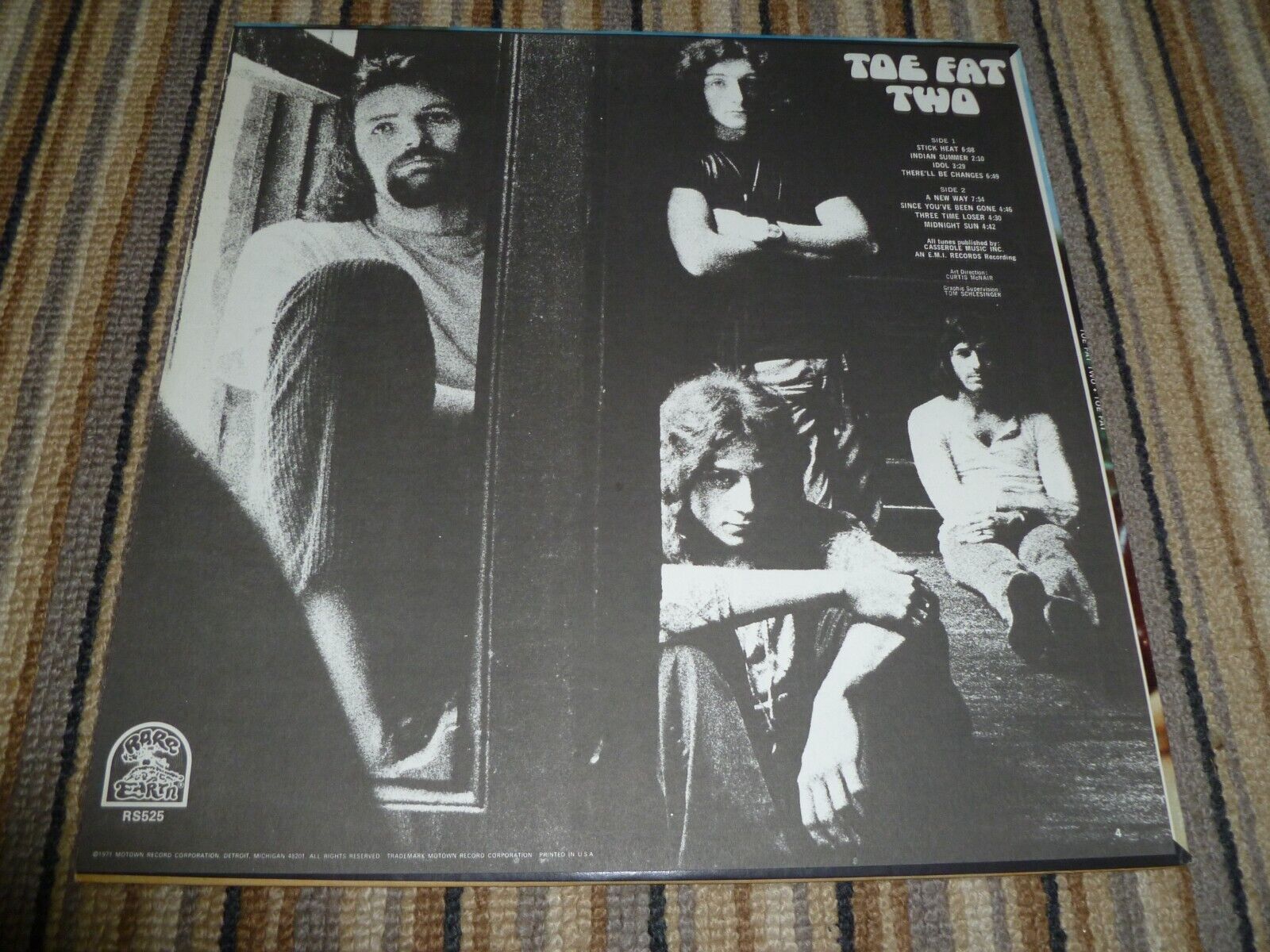 popsike.com - TOE FAT TWO, Rare Earth 525, Original 1971 Release M/M ...