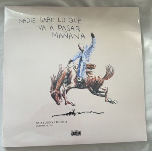 popsike.com - Bad Bunny Tour Nadie Sabe Lo Que Va A Pasar Mañana Vinyl ...