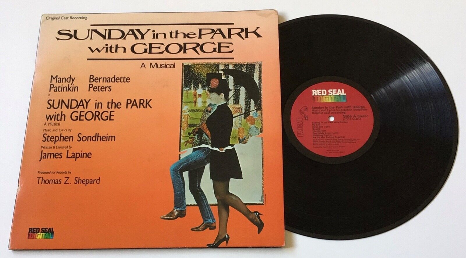 popsike.com - SUNDAY IN THE PARK WITH GEORGE Original 1984 Broadway ...
