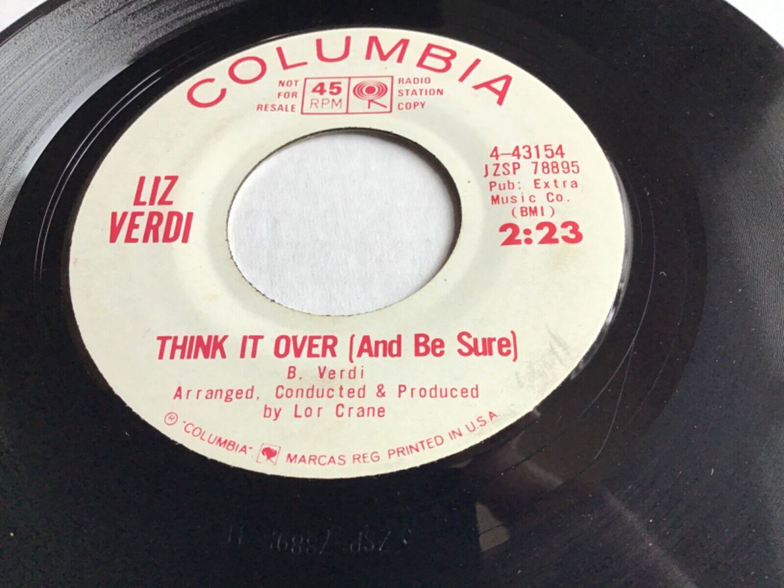 popsike.com - Monster Rare 1964 Soul 45 *Liz Verdi* You Let Him Get ...