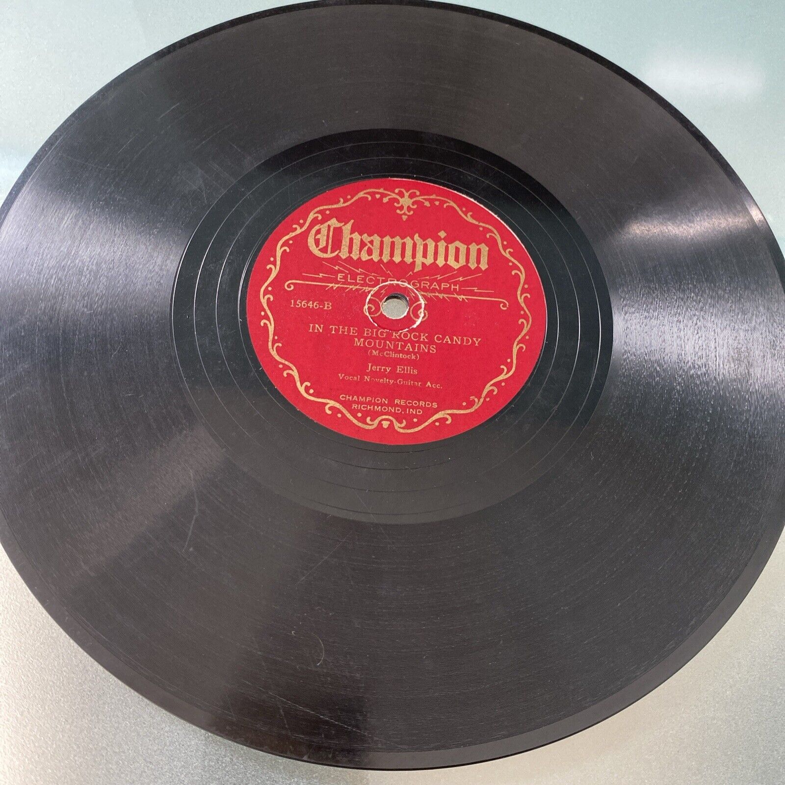 popsike.com - COUNTRY Jack Golding as Ellis 78 rpm CHAMPION Gennett BIG ...