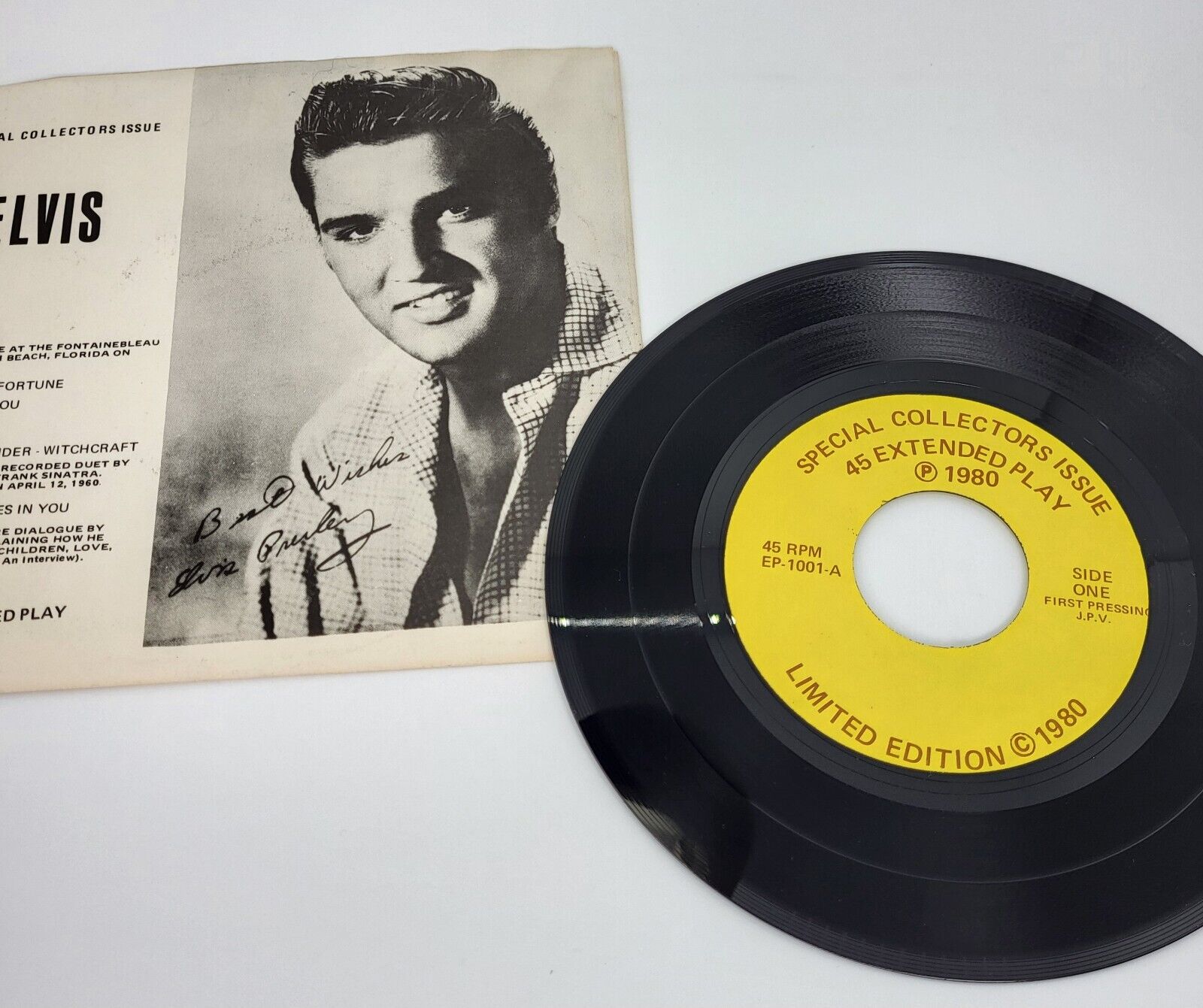 popsike.com - *Rare Elvis 'Special Collectors Issue' 45-EP, AH-EP 1001 ...