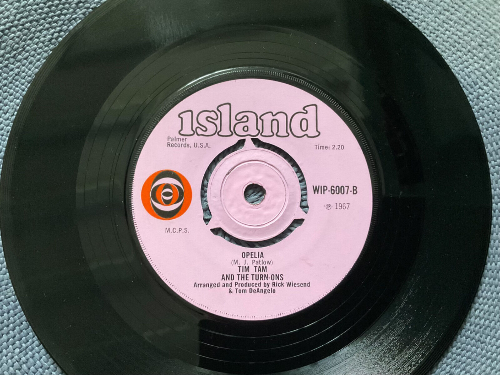 popsike.com - TIM TAM & THE TURN-ONE - WAIT A MINUTE rare UK 1967 ...