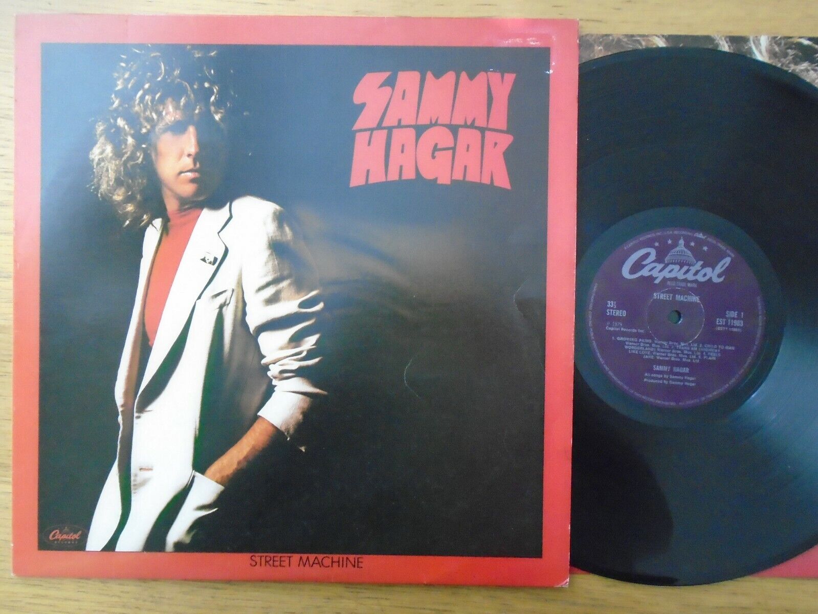 popsike.com - SAMMY HAGAR / Montrose VINYL BUNDLE Loud Clear , Nine On ...