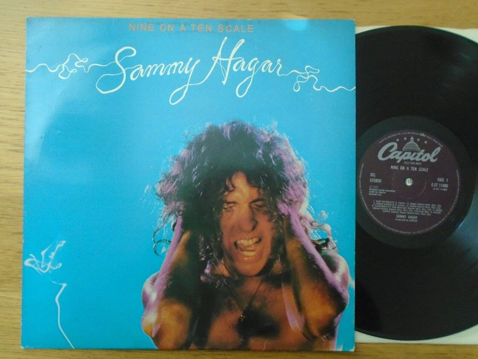 popsike.com - SAMMY HAGAR / Montrose VINYL BUNDLE Loud Clear , Nine On ...