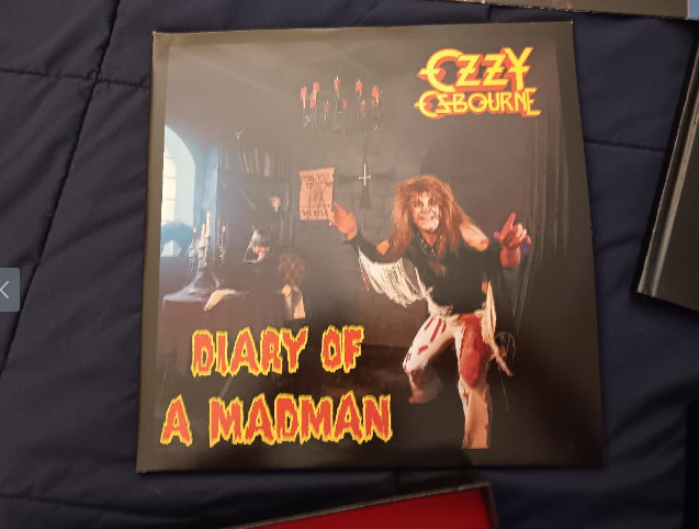 popsike.com - Box Set Ozzy Osbourne – Blizzard Of Ozz Diary Of A Madman ...