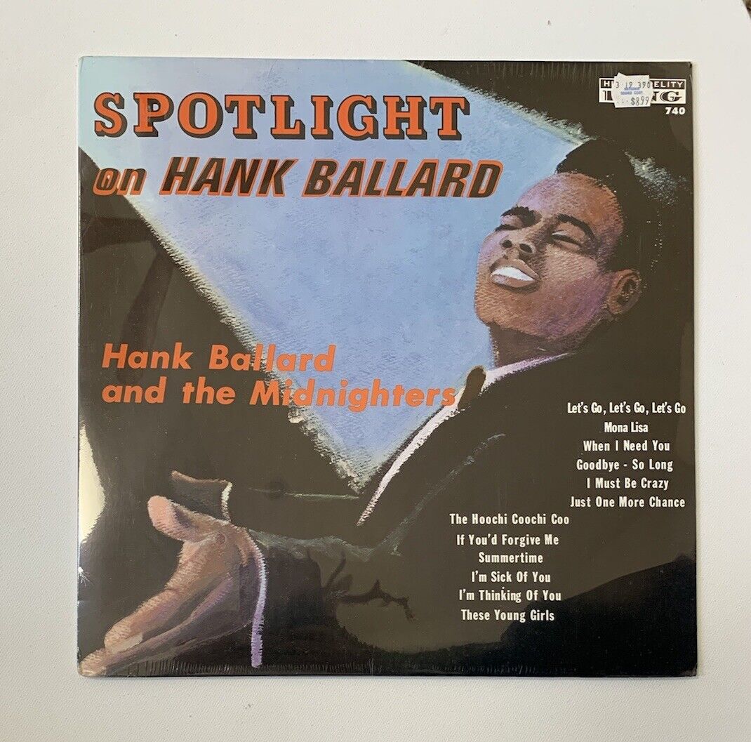popsike.com - Hank Ballard Spotlight On King 740 Sealed Black Label ...