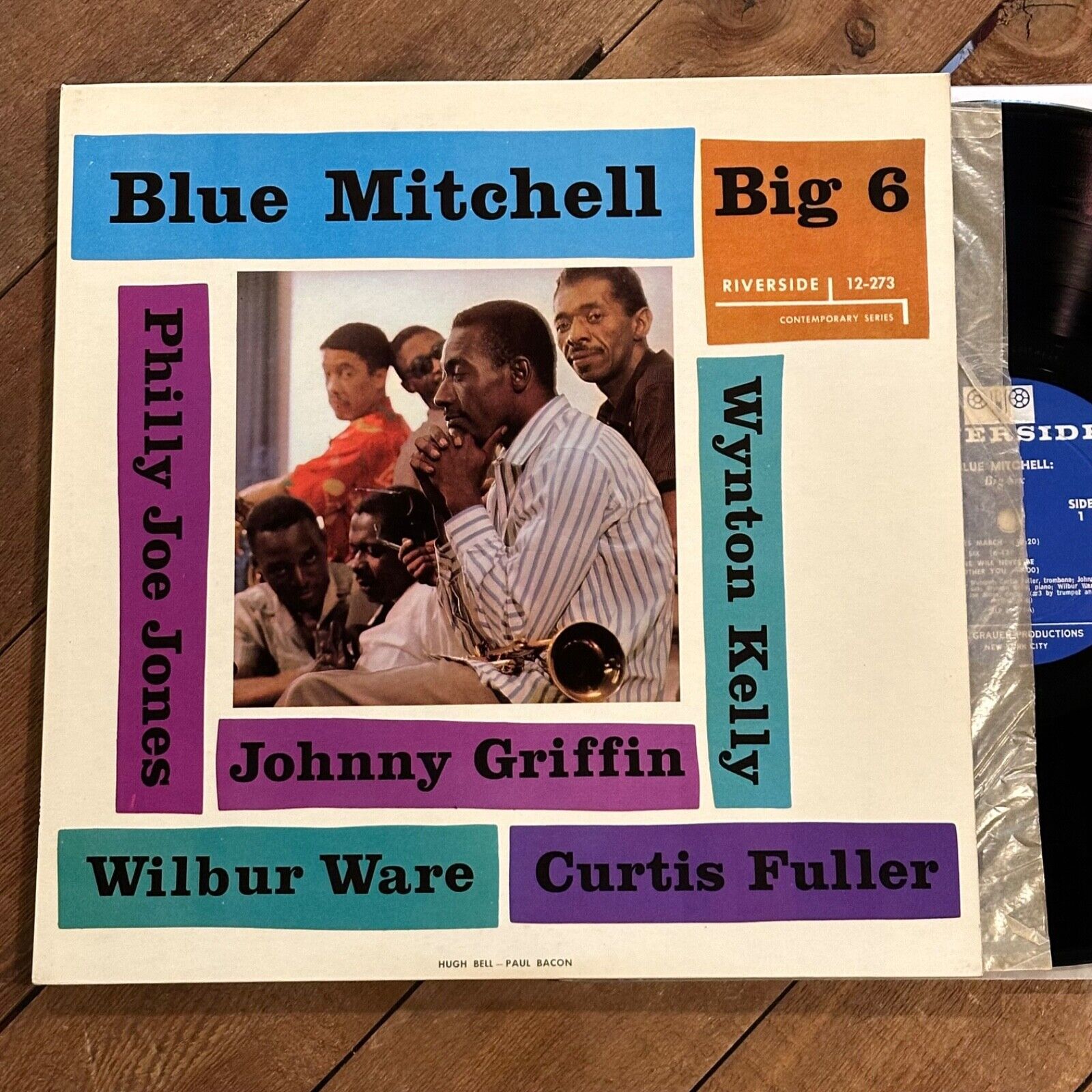 popsike.com - Blue Mitchell Big Six Archive M- 1st Riverside lp 6 ...