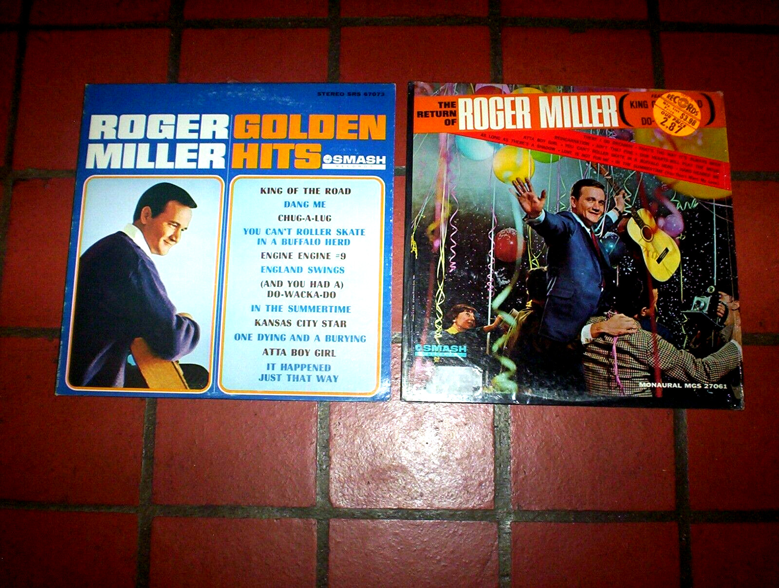 popsike.com - ROGER MILLER ( 2 ) VINYL LP lot: THE RETURN OF ROGER ...