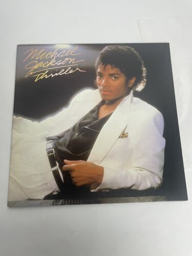 popsike.com - Michael Jackson Thriller 1982 LP Record Album First Pressing Misprint Promo Copy ...