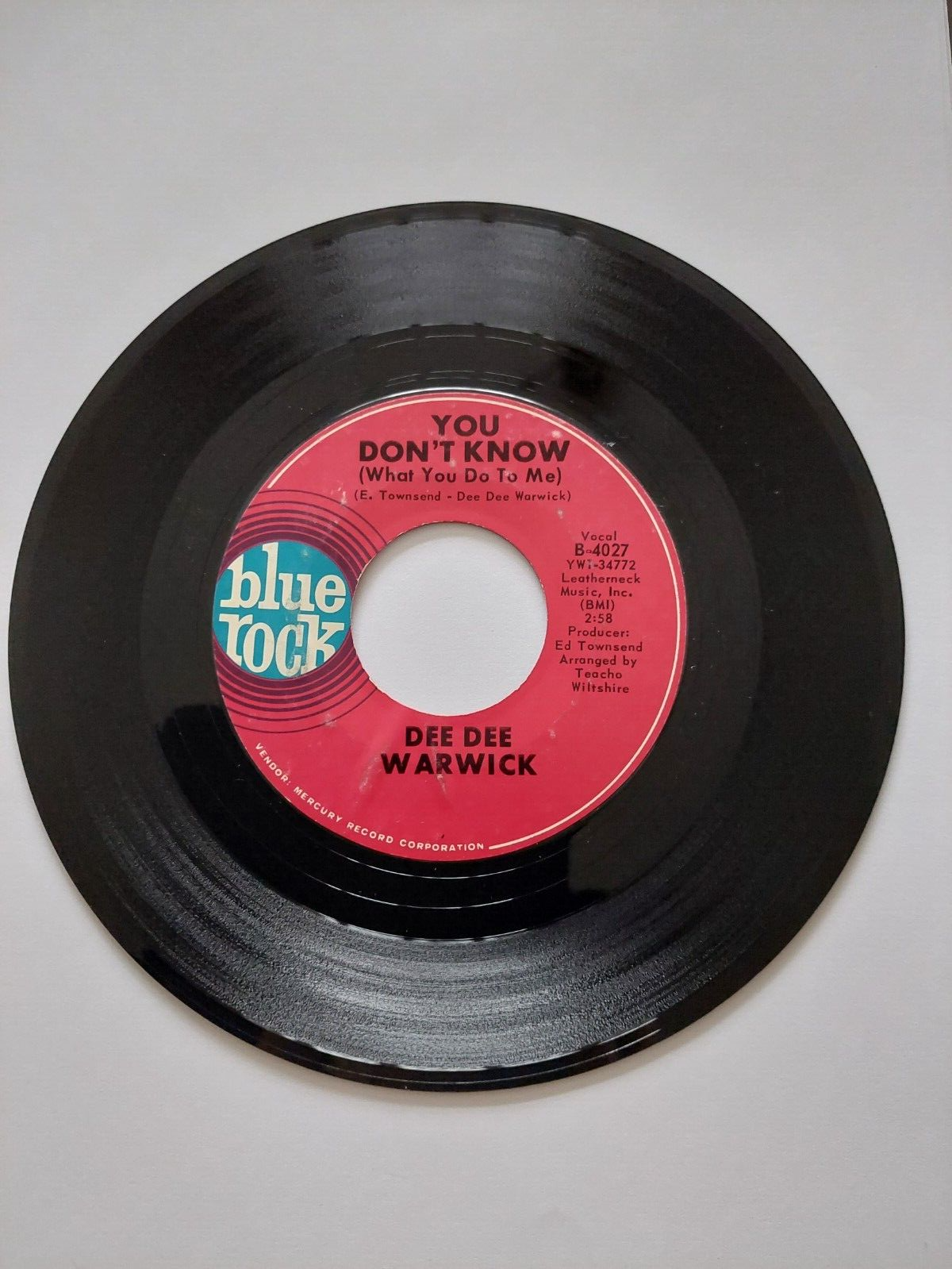 popsike.com - Dee Dee Warwick You Don't Know / We're Doing Fine BLUE ...