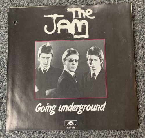 popsike.com - THE JAM - GOING UNDERGROUND - DUTCH - UNIQUE SLEEVE - THE ...
