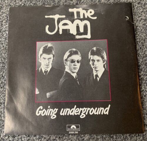 popsike.com - THE JAM - GOING UNDERGROUND - DUTCH - UNIQUE SLEEVE - THE ...