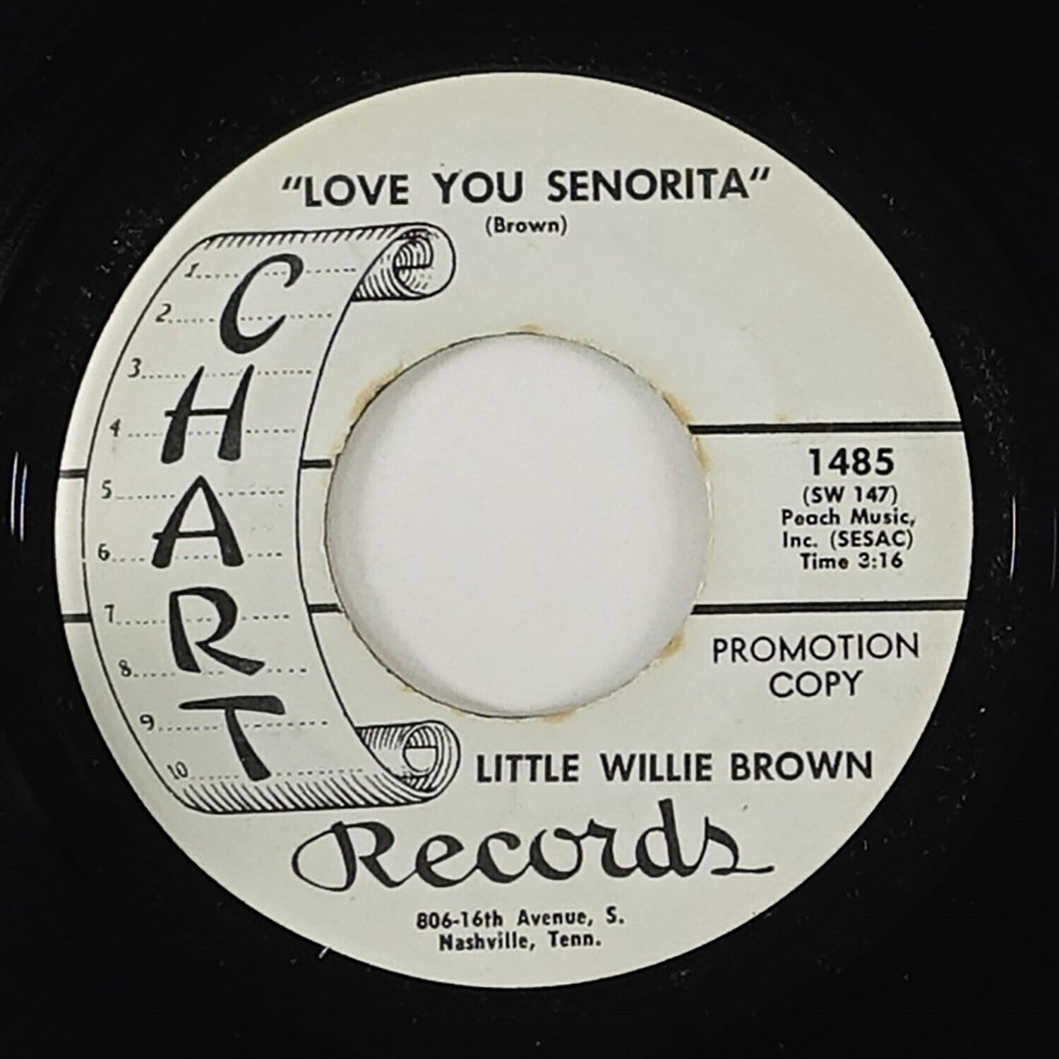 popsike.com - Little Willie Brown "Love You Senorita" R&B Blues 45 ...