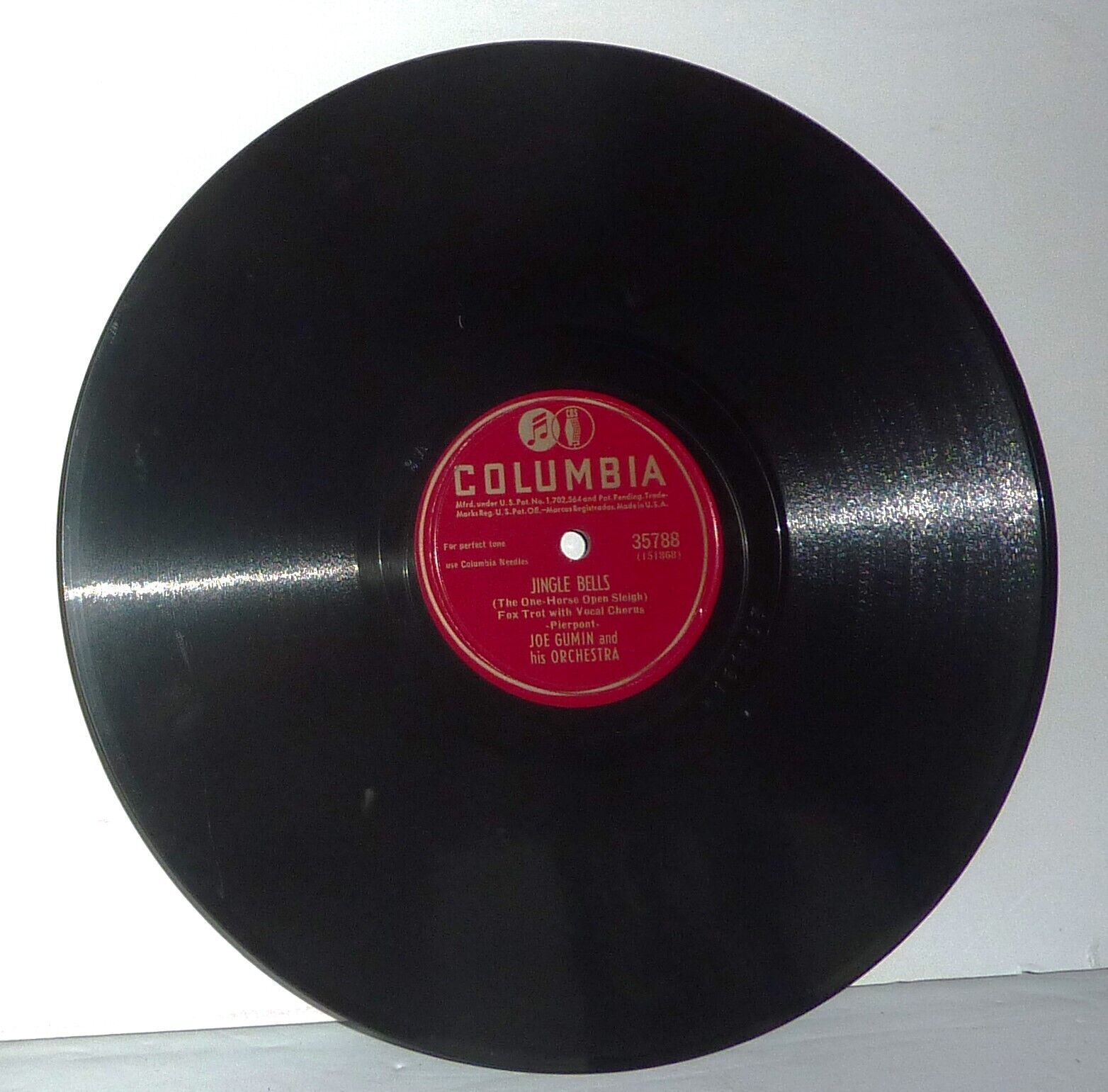 popsike.com - 10" 78 RPM SHELLAC RECORD by JOE GUMIN and his ORCHESTRA ...