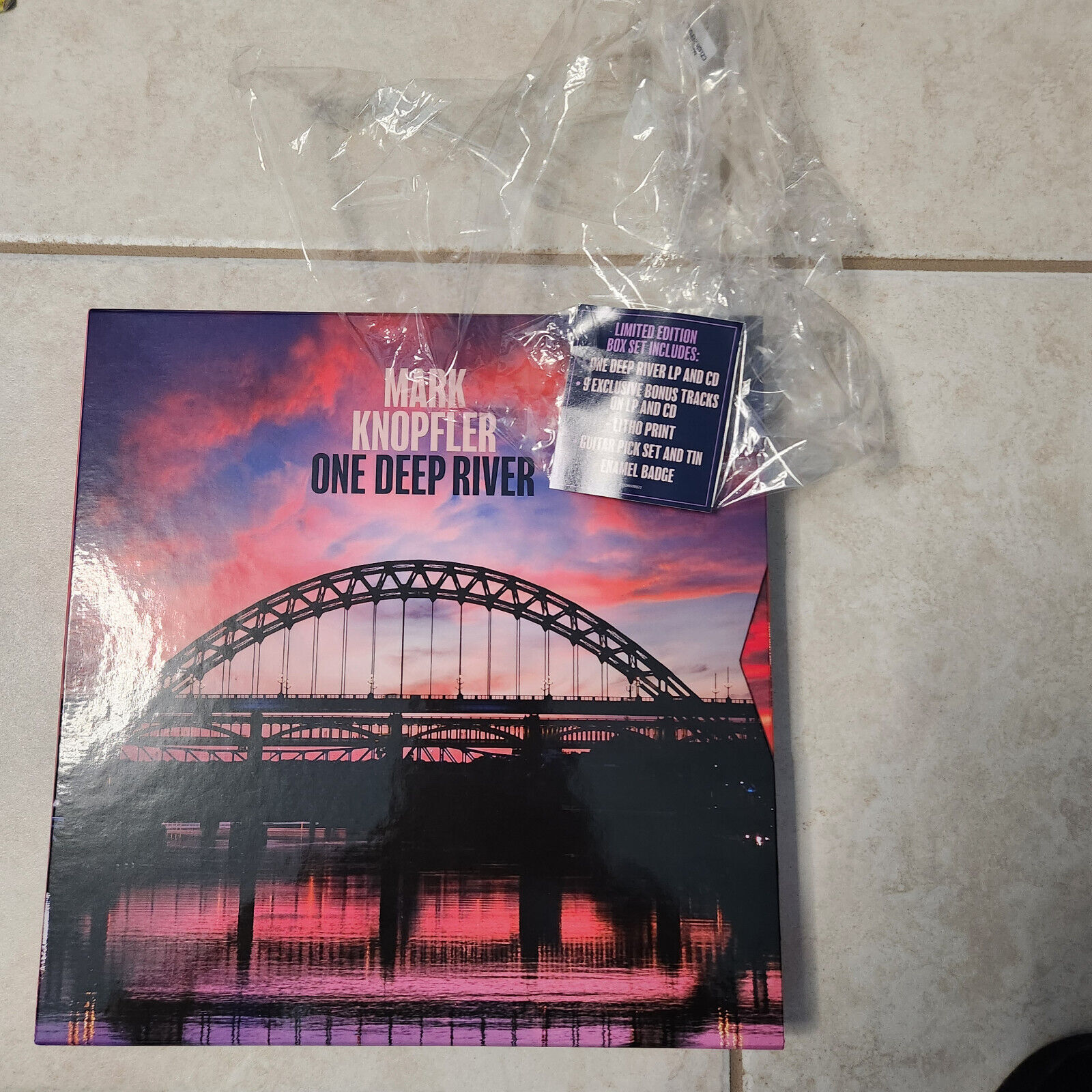 popsike.com - MARK KNOPFLER ONE DEEP RIVER [DELUXE EDITION] [3 LP/2 CD ...