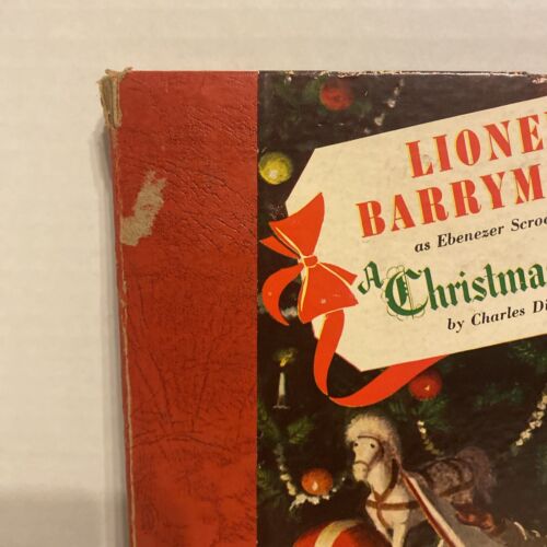 popsike.com - Lionel Barrymore- A Christmas Carol 78 RPM record set ...