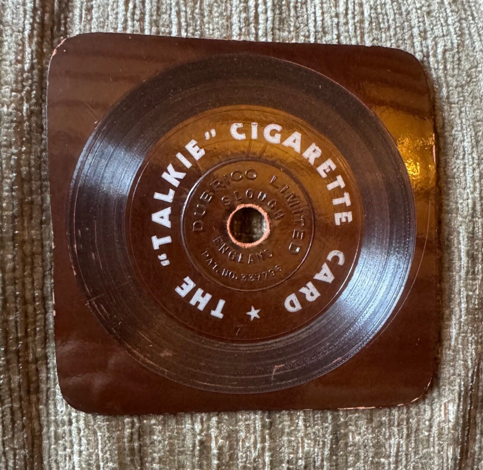 popsike.com - 78 Rpm 3" The Talkie Cigarette Card Record ‘Leslie ...