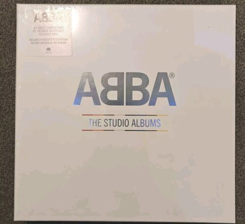 popsike.com - ABBA The Studio Albums Box Set, Colored Vinyl, 8 LPs ...