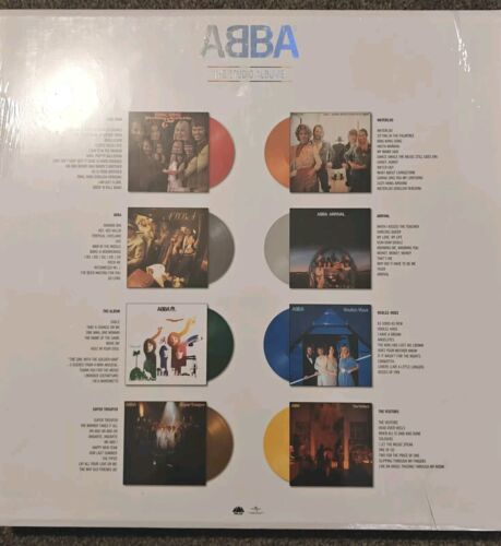 popsike.com - ABBA The Studio Albums Box Set, Colored Vinyl, 8 LPs ...
