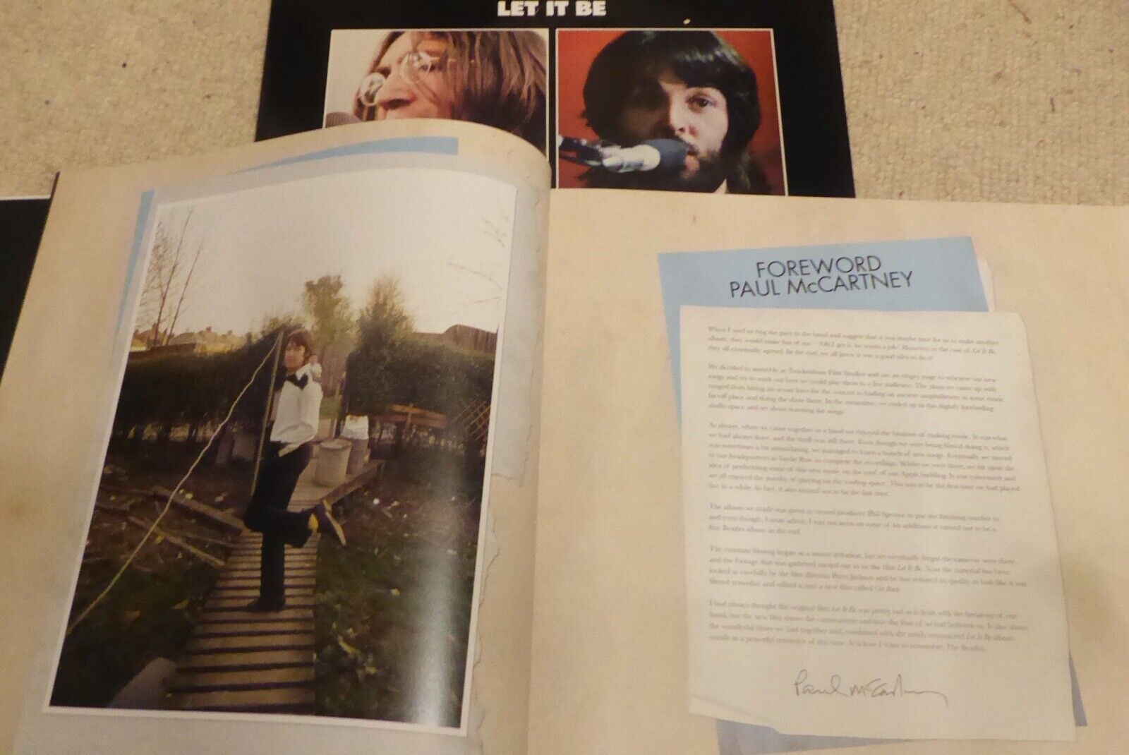 popsike.com - THE BEATLES - LET IT BE - VINYL LP + LET IT BE BOOK FROM ...