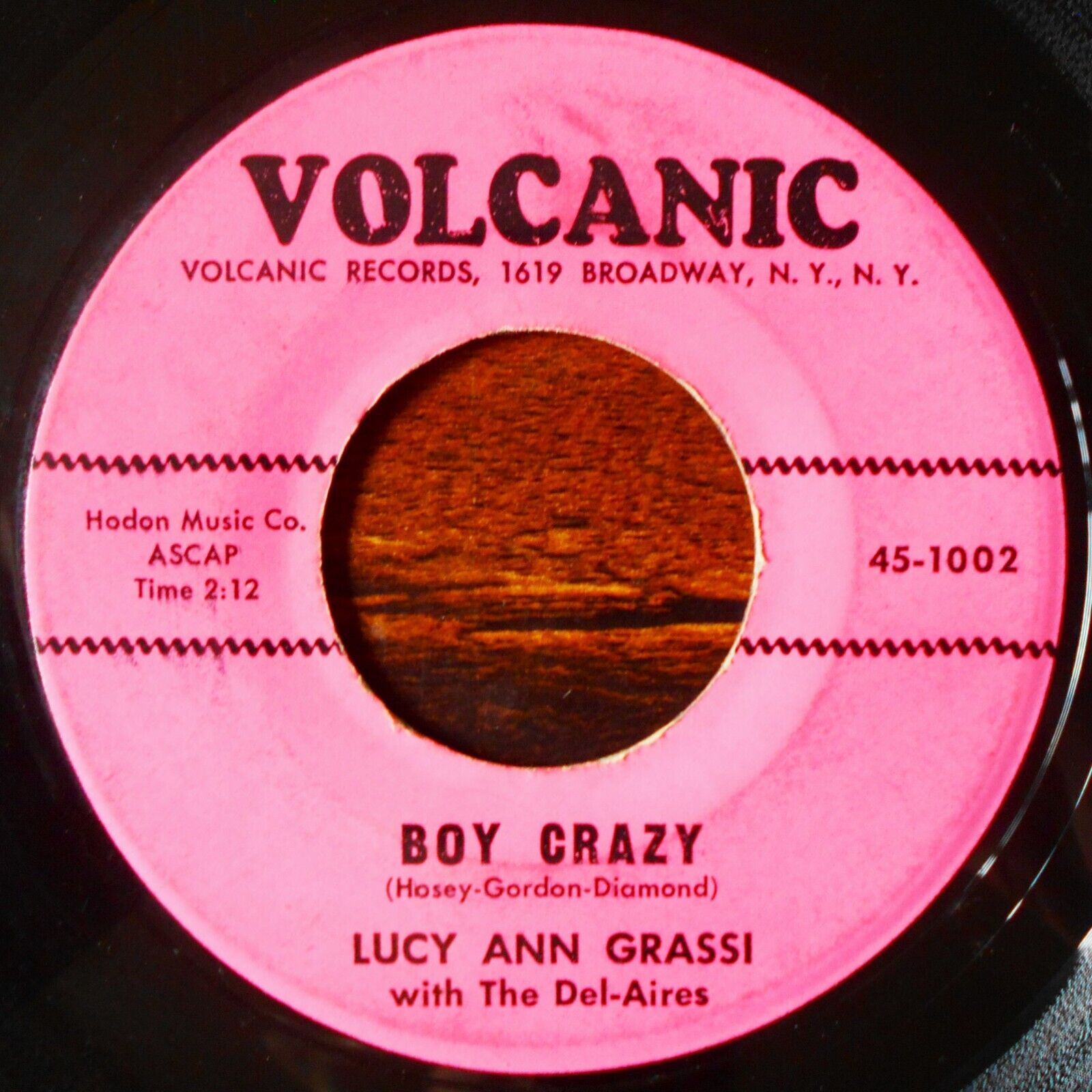 popsike.com - LUCY ANN GRASSI WITH THE DEL-AIRES BOY CRAZY 1964 ...