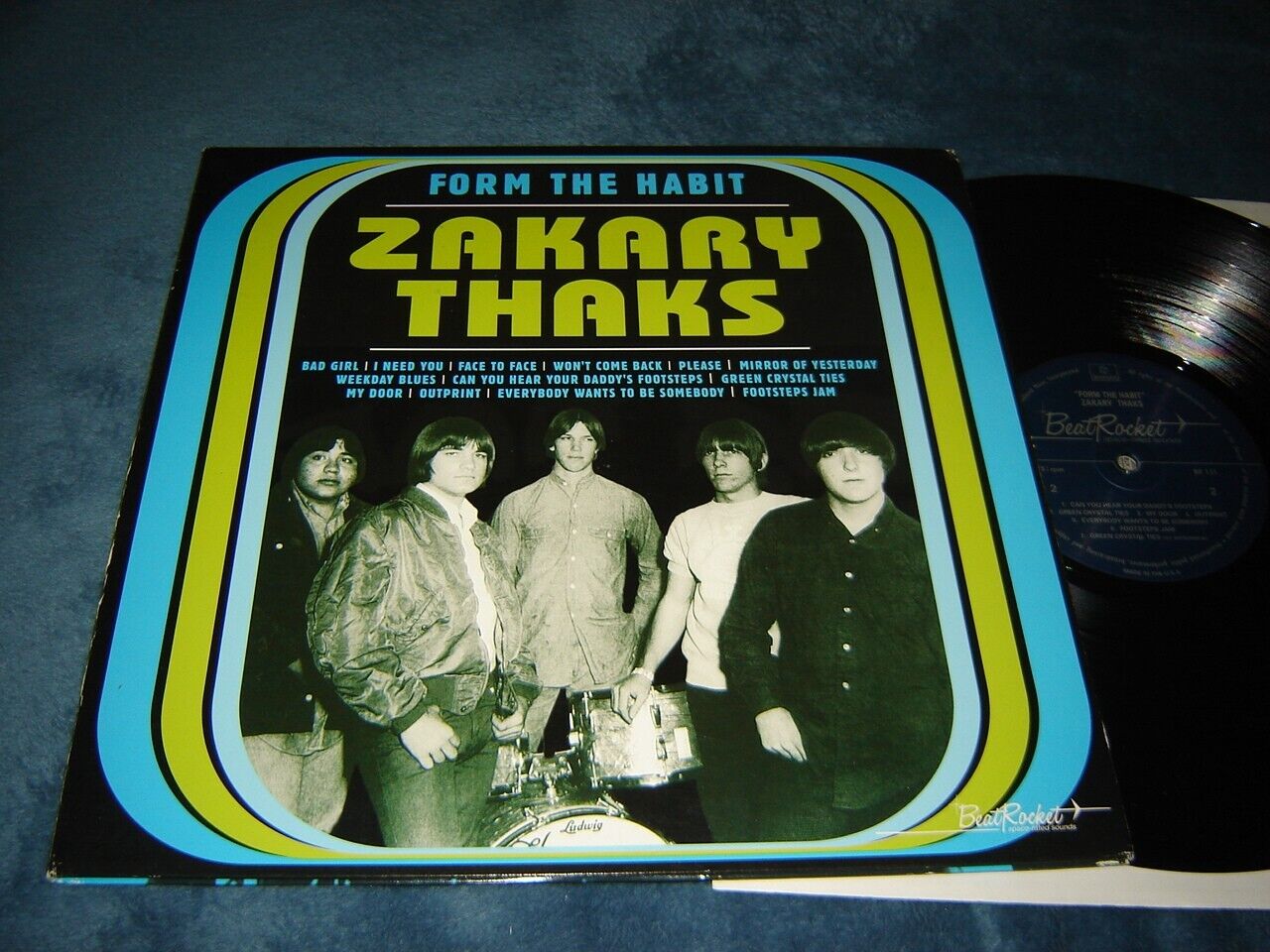 popsike.com - Zakary Thaks - Form The Habit LP 2001 Sundazed Beat ...