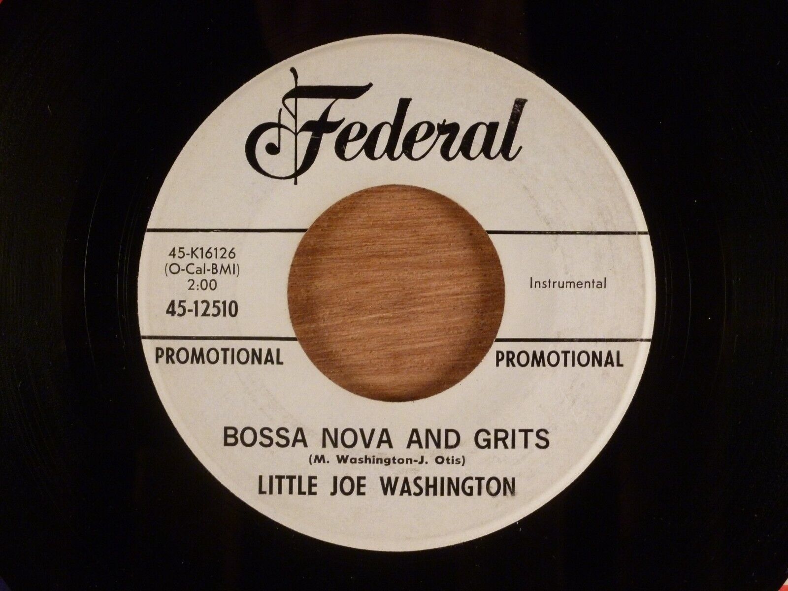popsike.com - Little Joe Washington I Feel All Right/Bossa Nova And ...