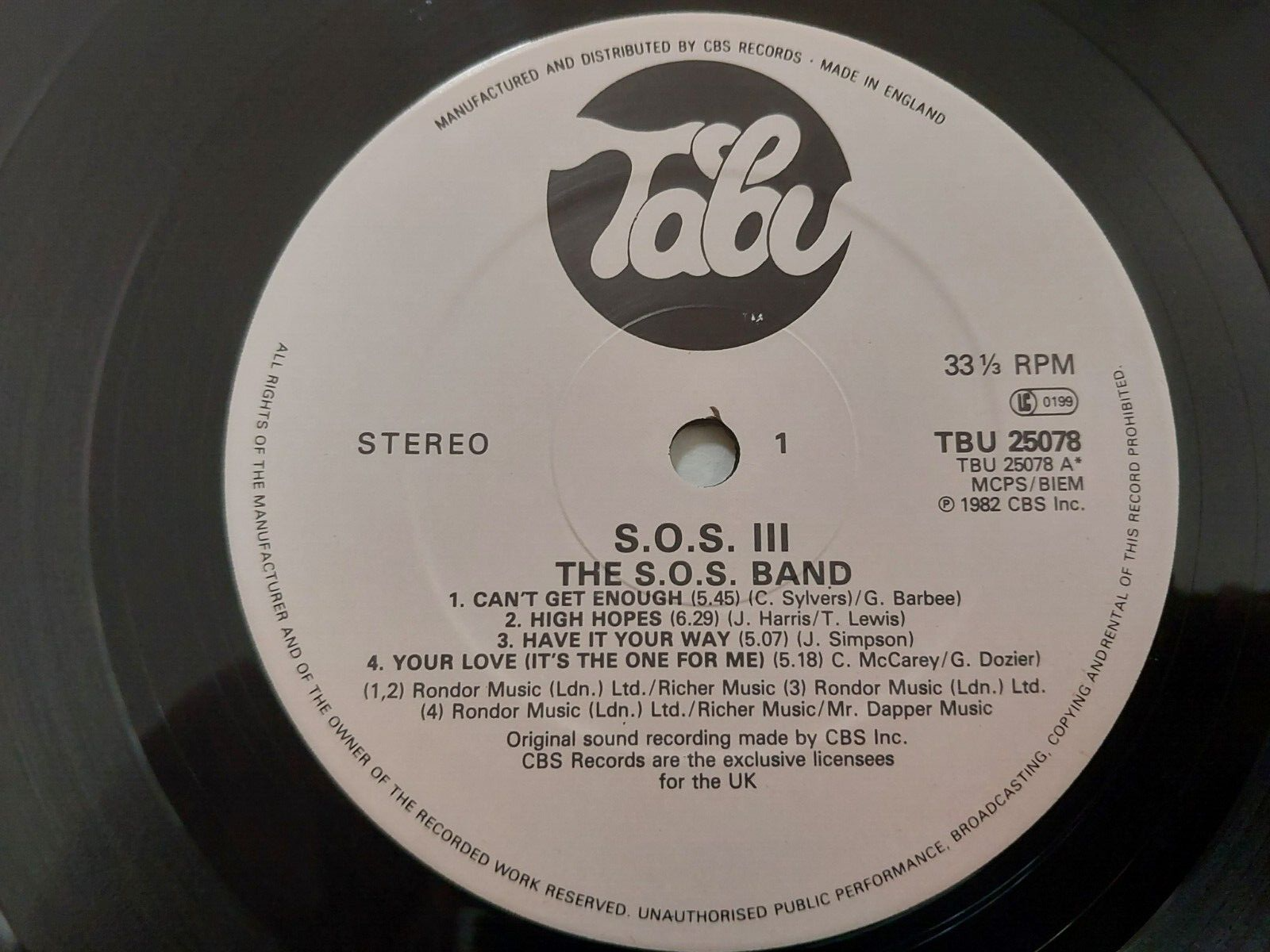 popsike.com - The S.O.S SOS Band S.O.S. III / 3 Vinyl Album LP Record ...