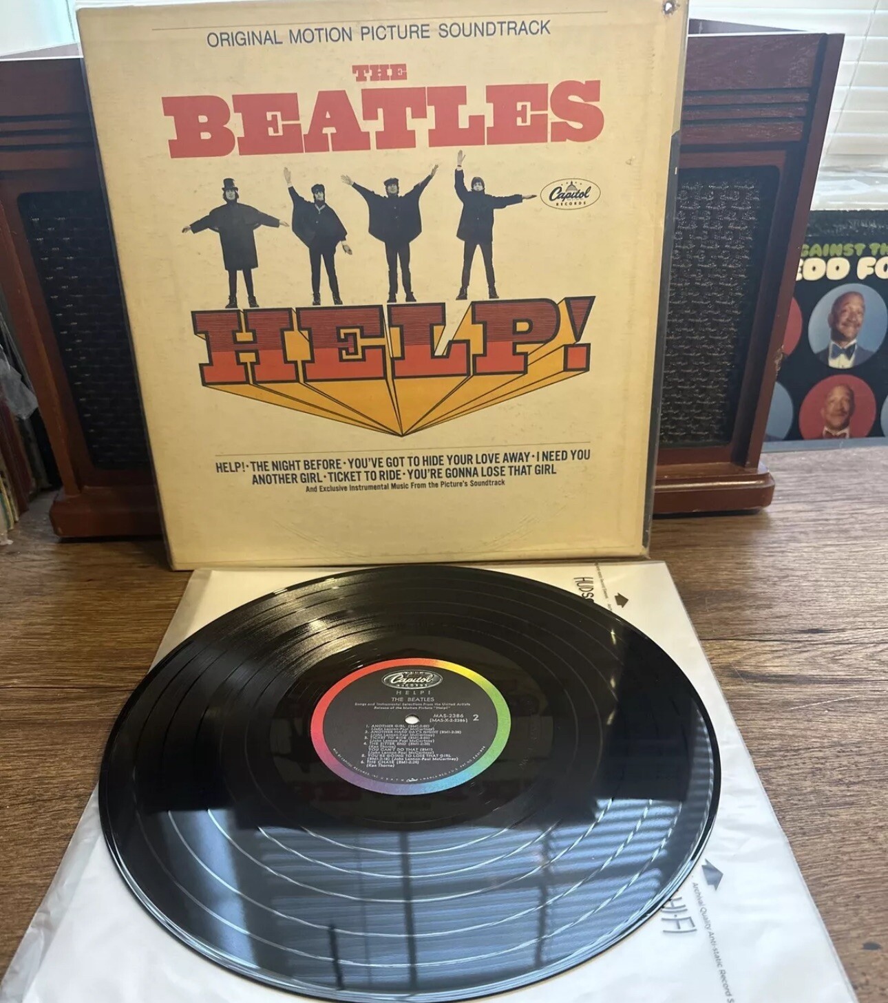 popsike.com - The Beatles Help (Original Motion Picture Soundtrack ...