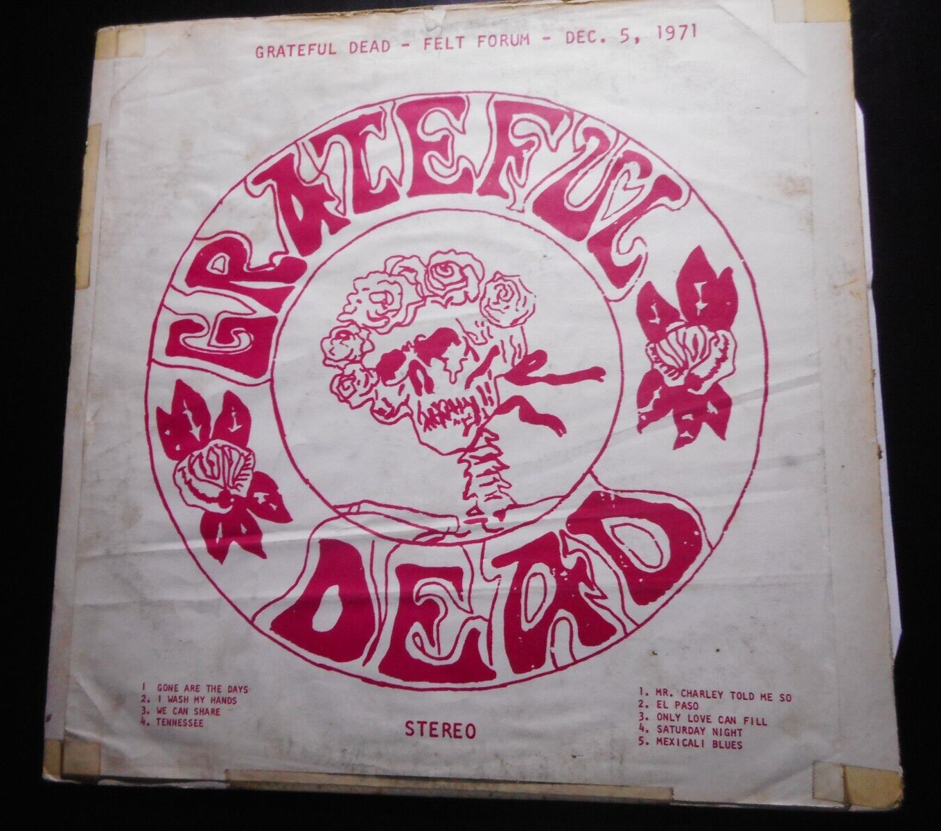 popsike.com - Grateful Dead Felt Forum NYC Live record lp scarce 12/5 ...