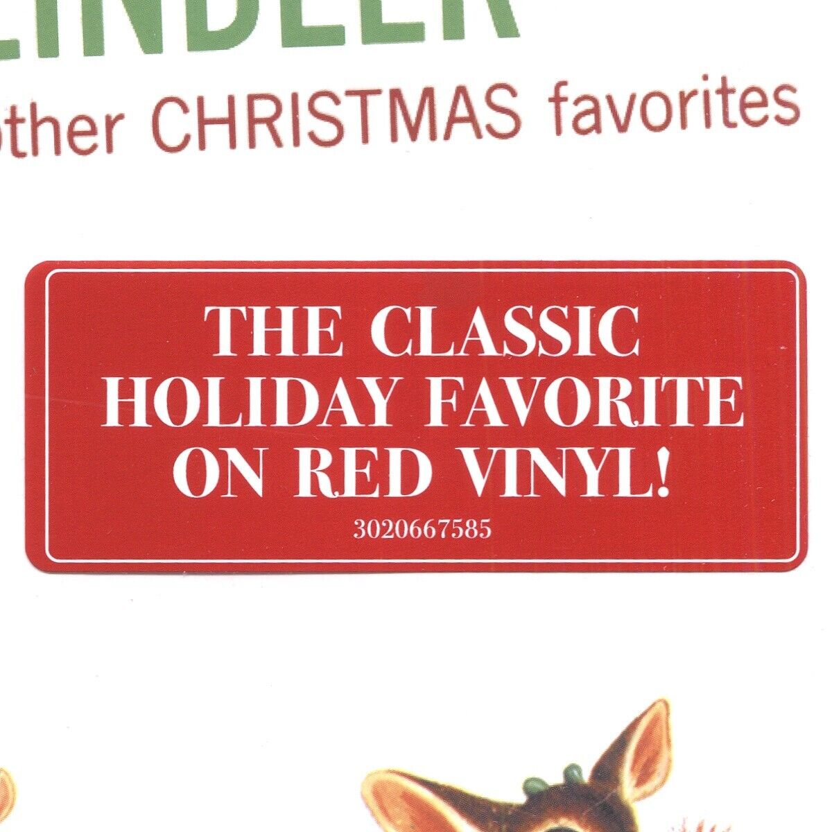 popsike.com - RED VINYL---- GENE AUTRY Rudolph the Red Nosed Reindeer ...