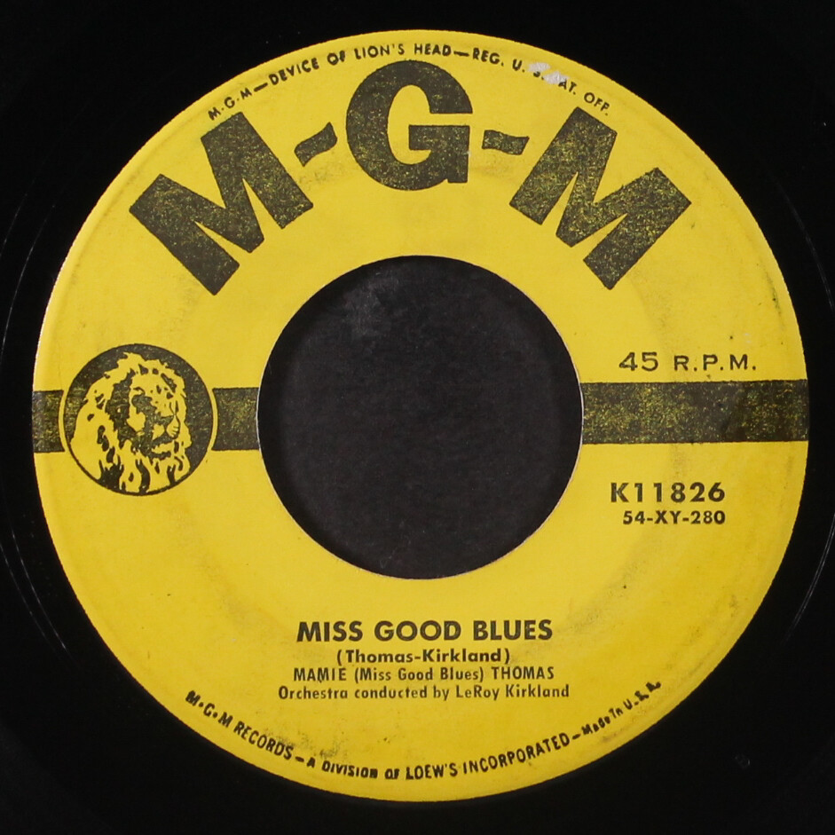 popsike.com - MAMIE THOMAS: miss good blues / use what i'm usin' MGM 7 ...