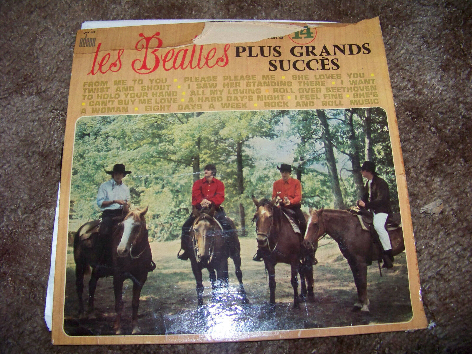 popsike.com - Beatles - 14 Plus Grand Success - 1965 French 1st Press ...