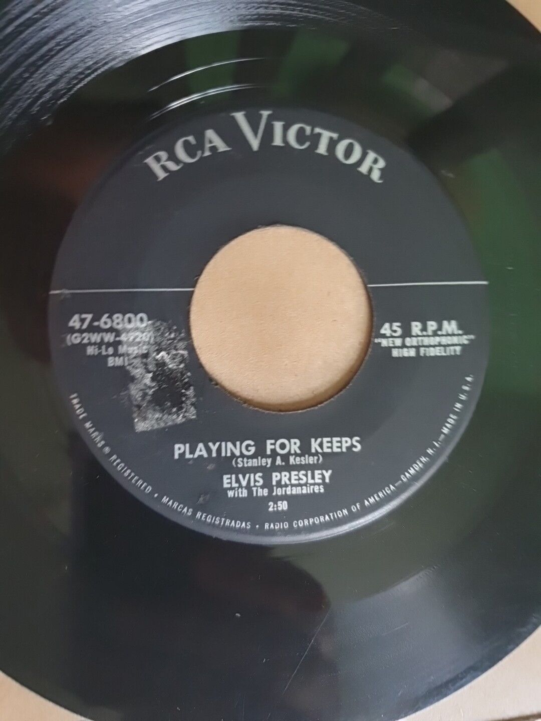 popsike.com - Elvis Presley RCA 47-6800 Playing For Keeps/Too Much NO ...