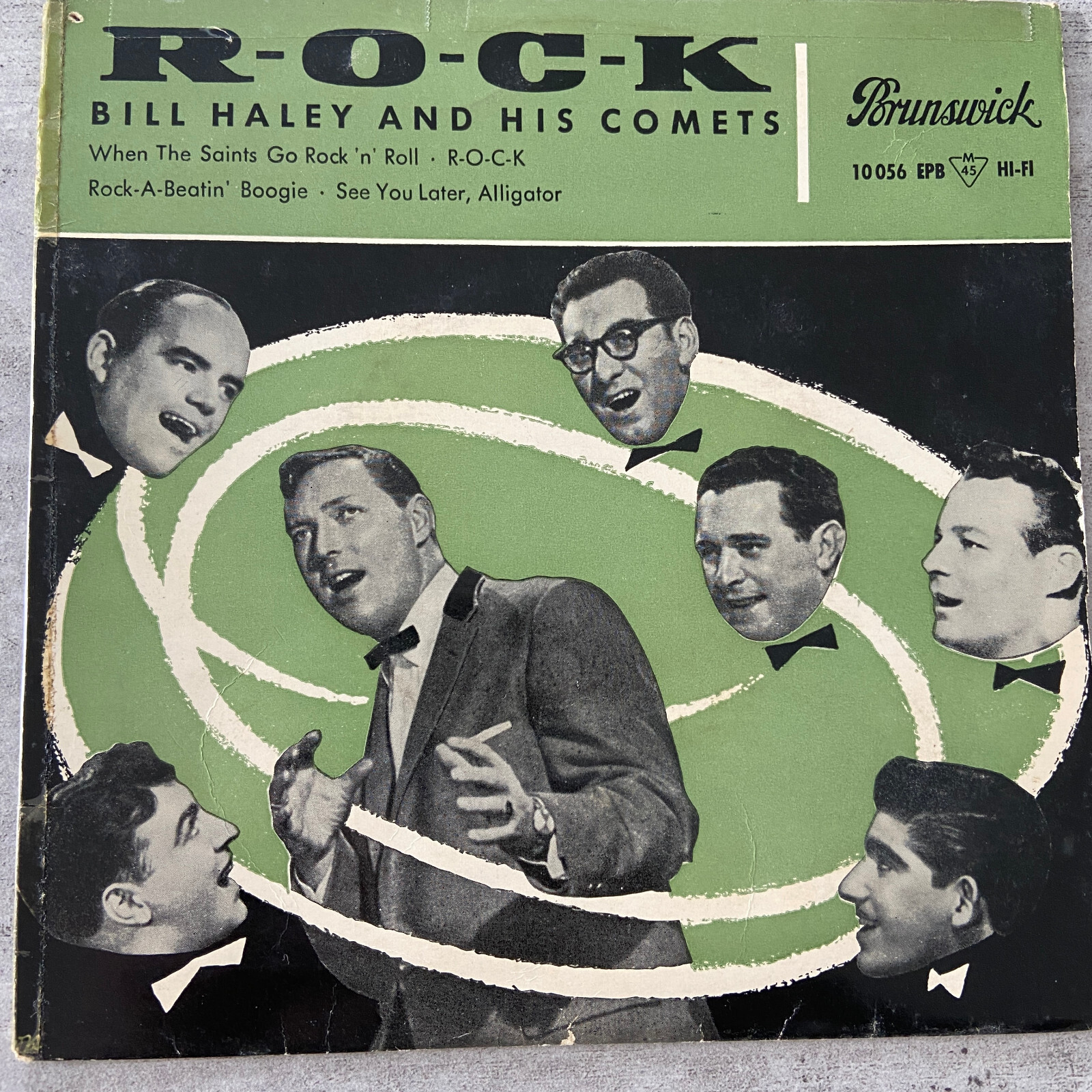 popsike.com - BILL HALEY and his Comets: R-O-C-K (EP Brunswick 10 056 ...