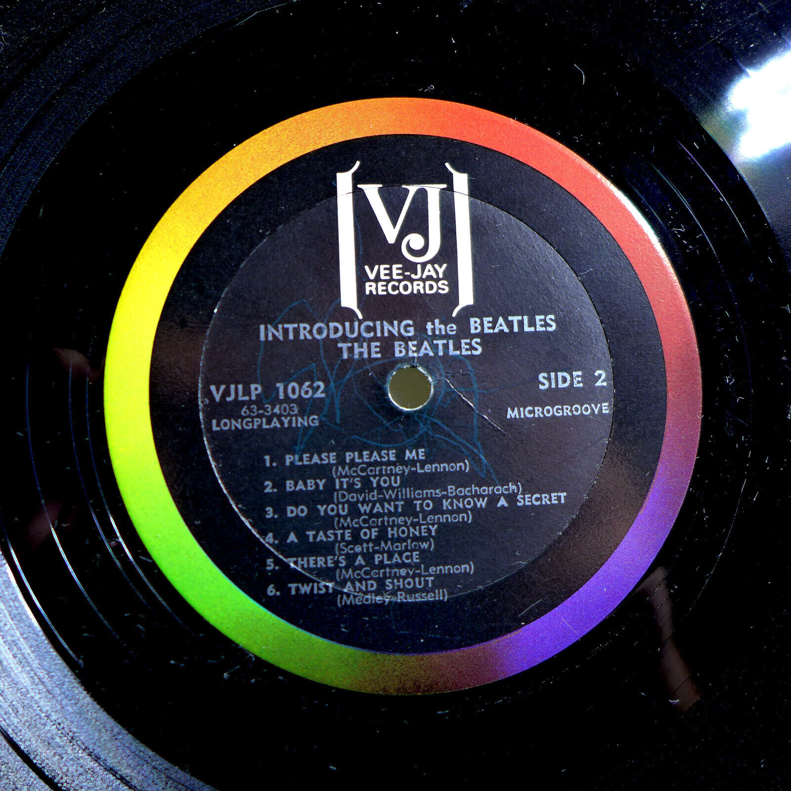 popsike.com - THE BEATLES INTRODUCING (1st ALBUM) VERY RARE AUTHENTIC ...