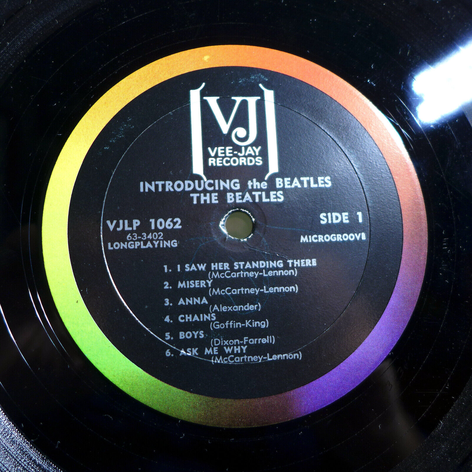 popsike.com - THE BEATLES INTRODUCING (1st ALBUM) VERY RARE AUTHENTIC ...