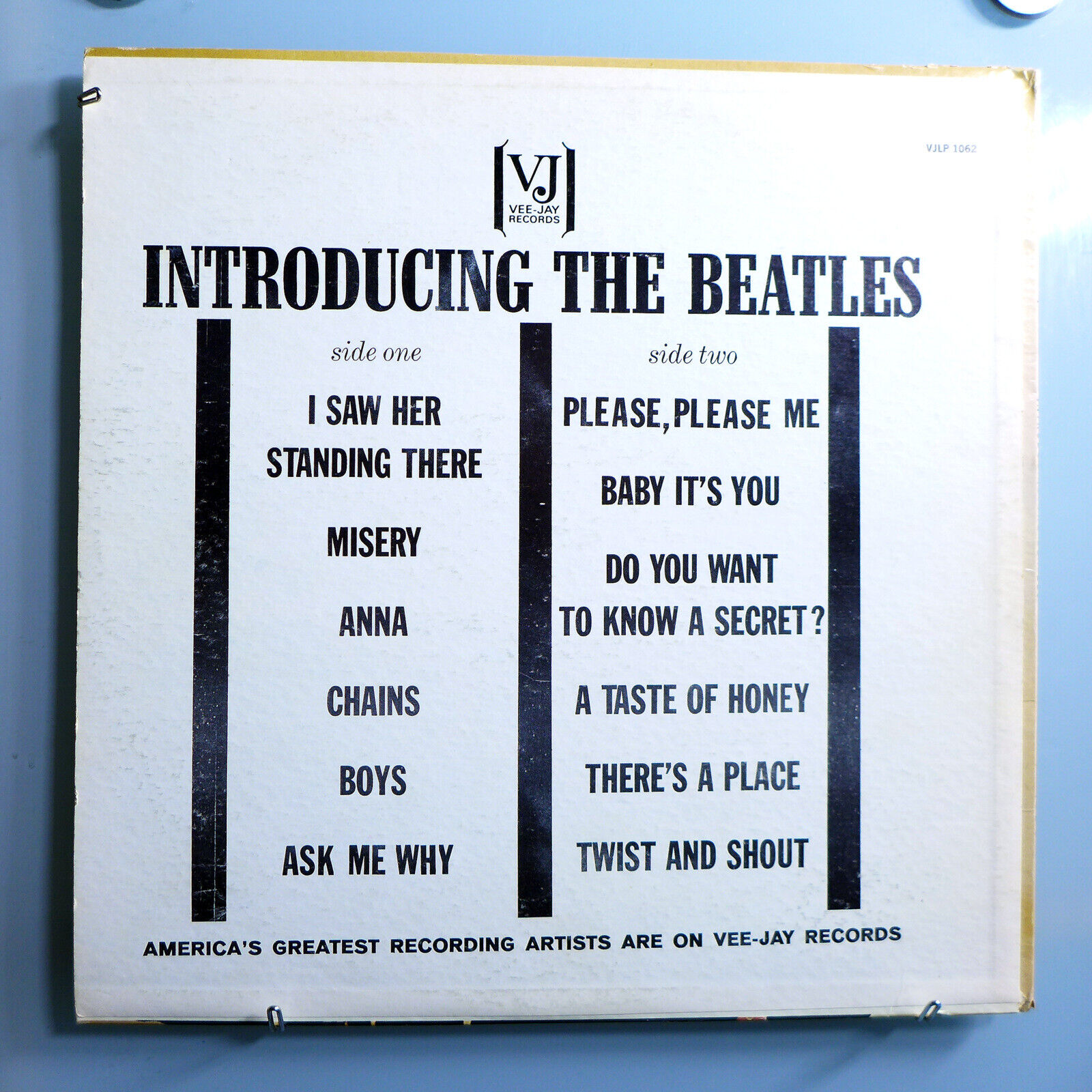 popsike.com - THE BEATLES INTRODUCING (1st ALBUM) VERY RARE AUTHENTIC ...