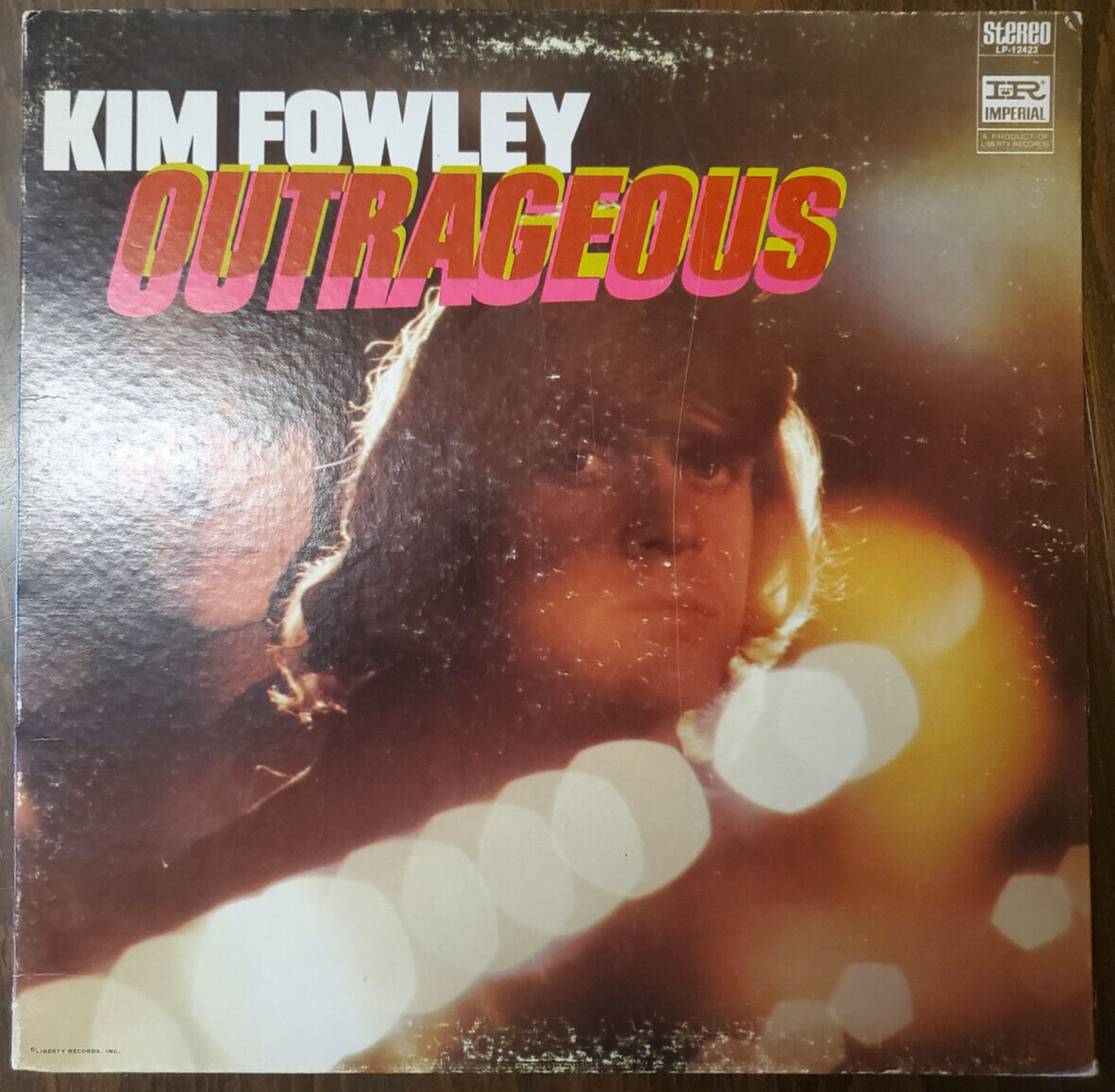 popsike.com - KIM FOWLEY : OUTRAGEOUS / IMPERIAL LP- 12423 Stereo ...