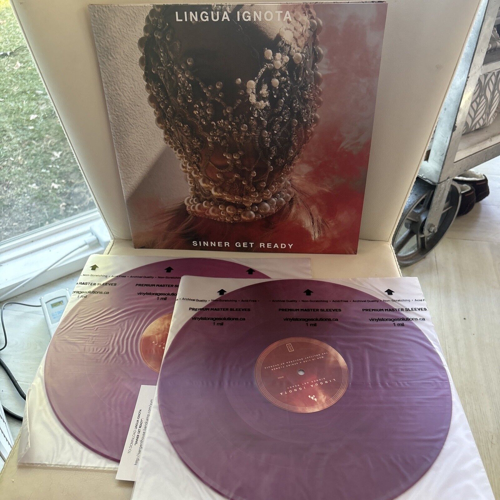 popsike.com - Sinner Get Ready by Lingua Ignota (Record, 2021) PURPLE ...