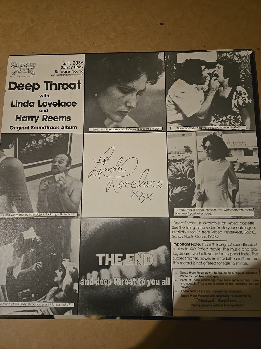popsike.com - DEEP THROAT ORIGINAL SOUNDTRACK OST LP VINYL RECORD ...
