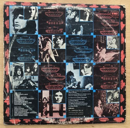 popsike.com - Marc Bolan T.Rex Tanx Greece 1973 original Album ...
