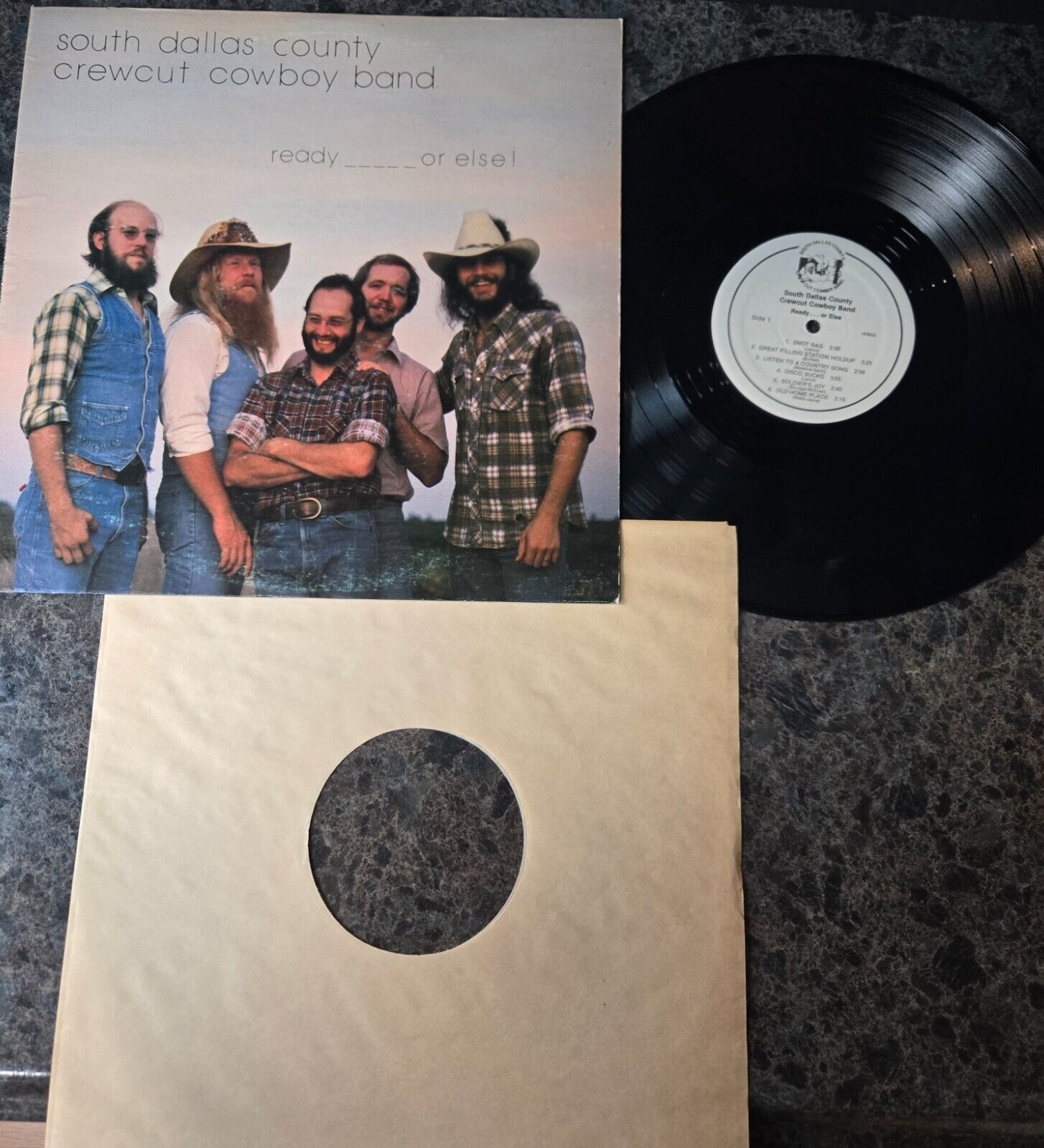 popsike.com - South Dallas County Crewcut Cowboy Band Vinyl Record ...