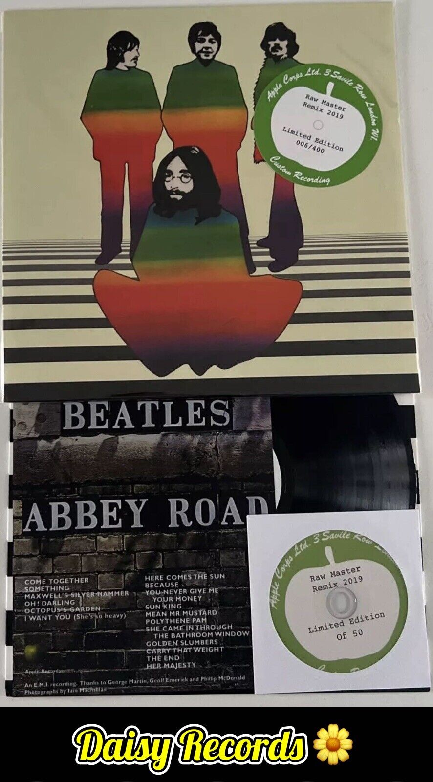 popsike.com - The Beatles - Abbey Road Raw Master Remix. *Ltd Ed w/CD ...