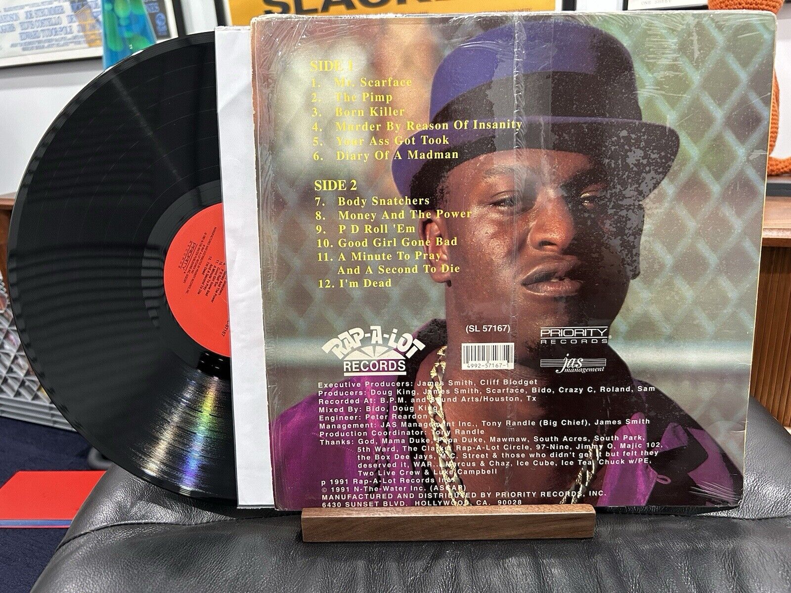 popsike.com - Scarface - Mr. Scarface Is Back - Vinyl LP - Rap-a-lot ...