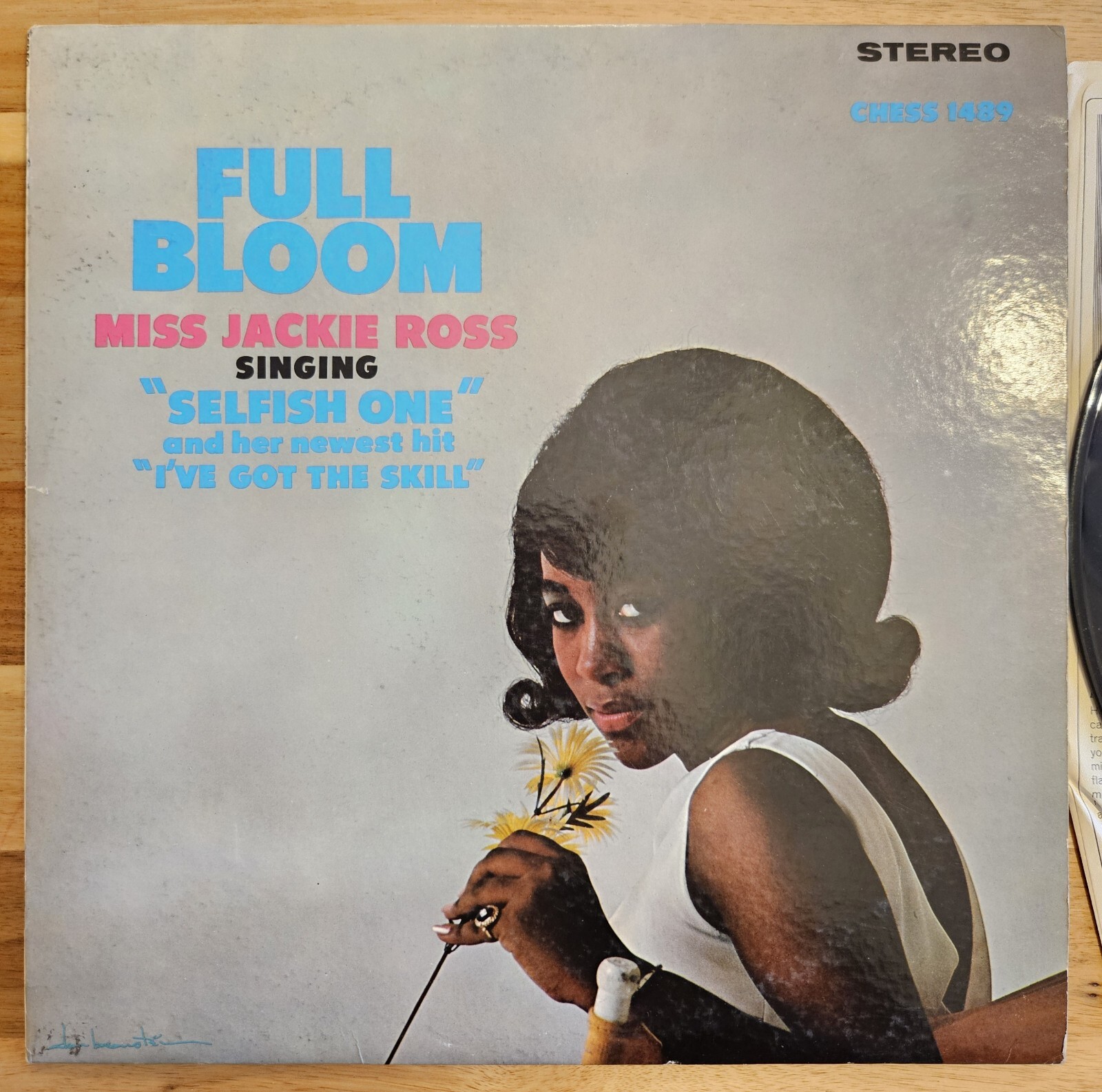 popsike.com - Jackie Ross - Full Bloom Vinyl LP STEREO CHESS 1964 Black ...