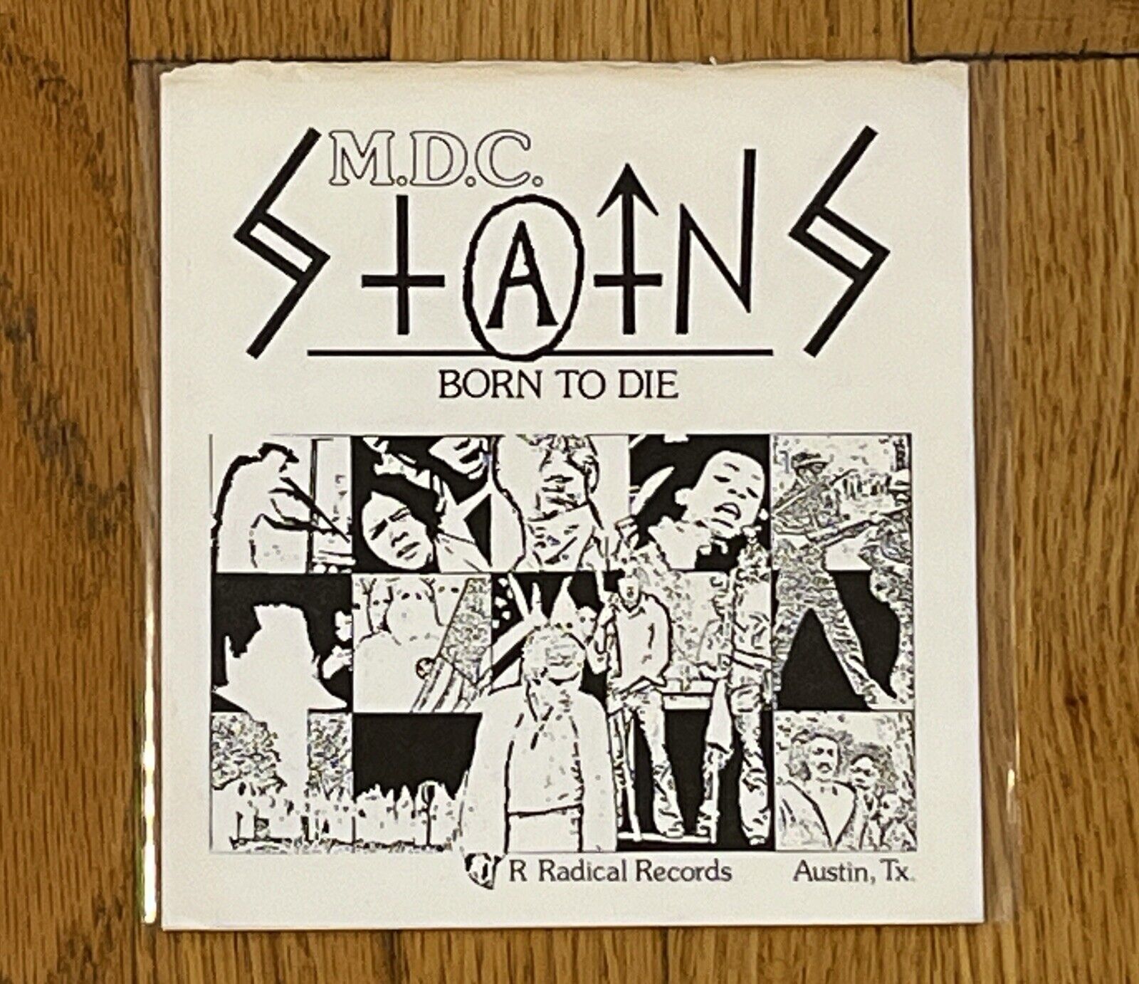 popsike.com - M.D.C. Stains John Wayne Was A Nazi 7" R Radical Records ...