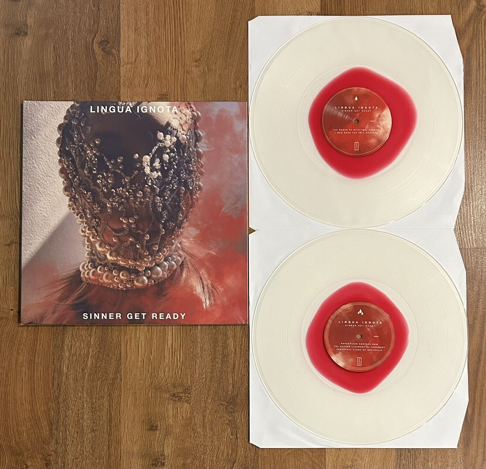 popsike.com - Lingua Ignota - Sinner Get Ready - Limited Edition Red In ...