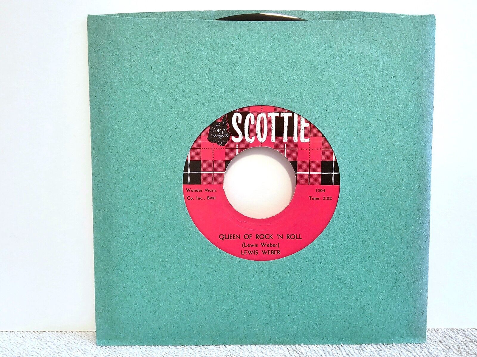 popsike.com - Lewis Weber "Queen of Rock 'N Roll" on Scottie 1304 from ...